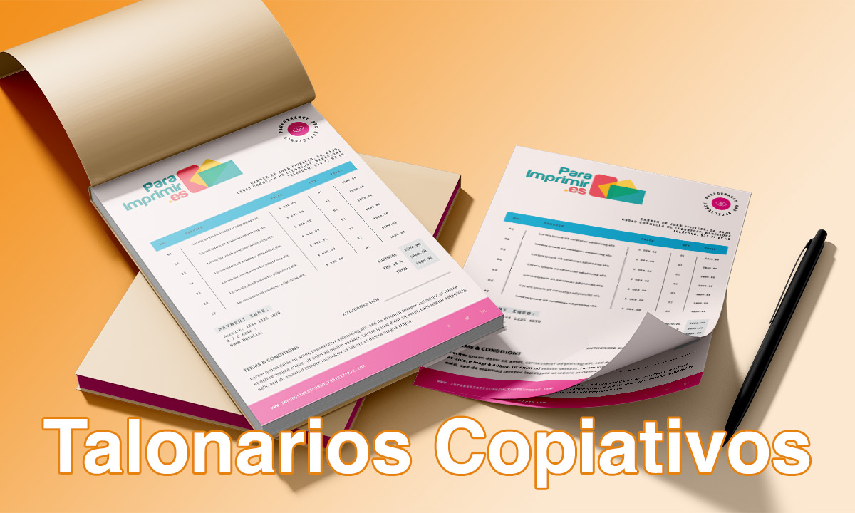 Talonarios Copiativos - Para Imprimir Calendarios Publicitarios